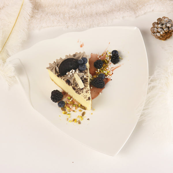 Triangle Fine Bone China Dinner Plates Set of 4 | Asian Dinnerware ...