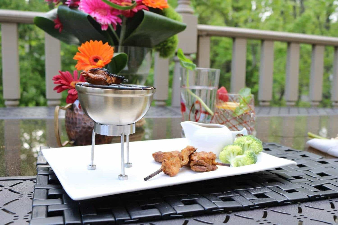 Rectangular White Porcelain Salad Plate-Set of 4 – little white dish